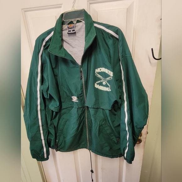 Easton | Jackets & Coats | Easton Windbreaker Hornets Baseball Green ...